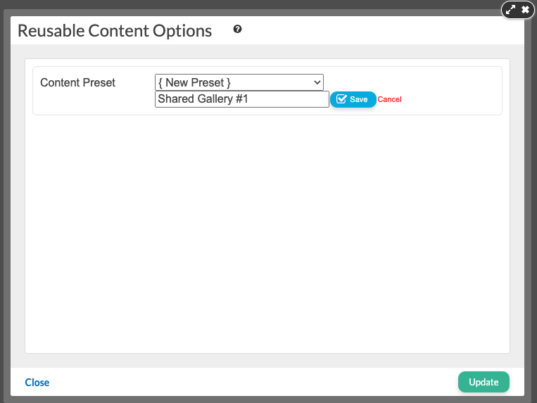 Reusable Content – Online Help